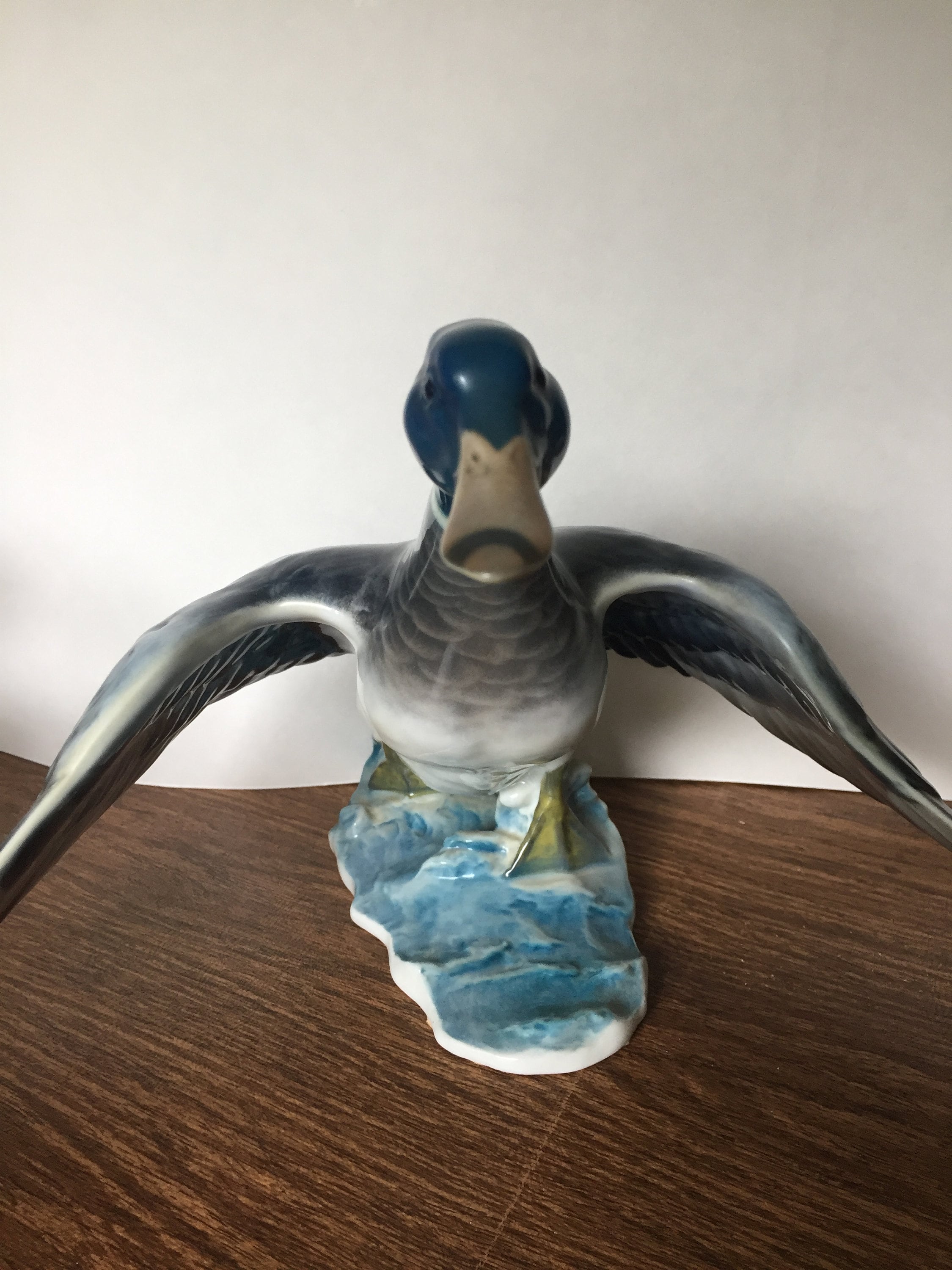 Rosenthal Germany Large Porcelain Figurine MALLARD DUCK in | Etsy