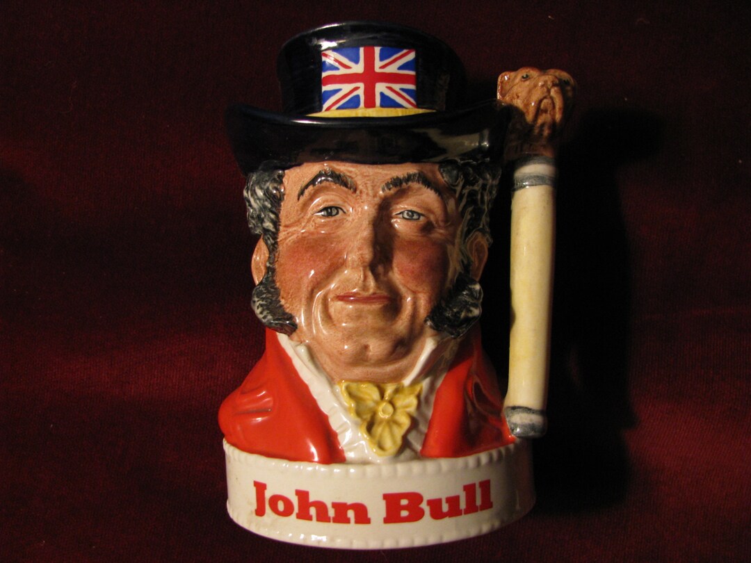 Royal Doulton Character Liquor Jug JOHN BULL - Etsy