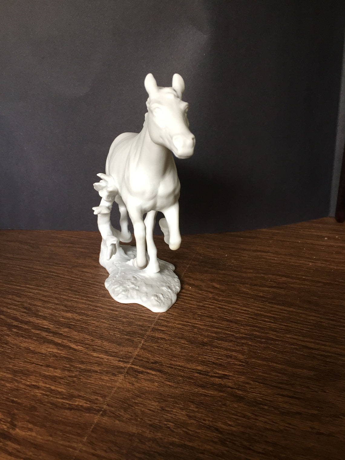 Kaiser Porcelain White Bisque Figurine Horse FINALE G. | Etsy
