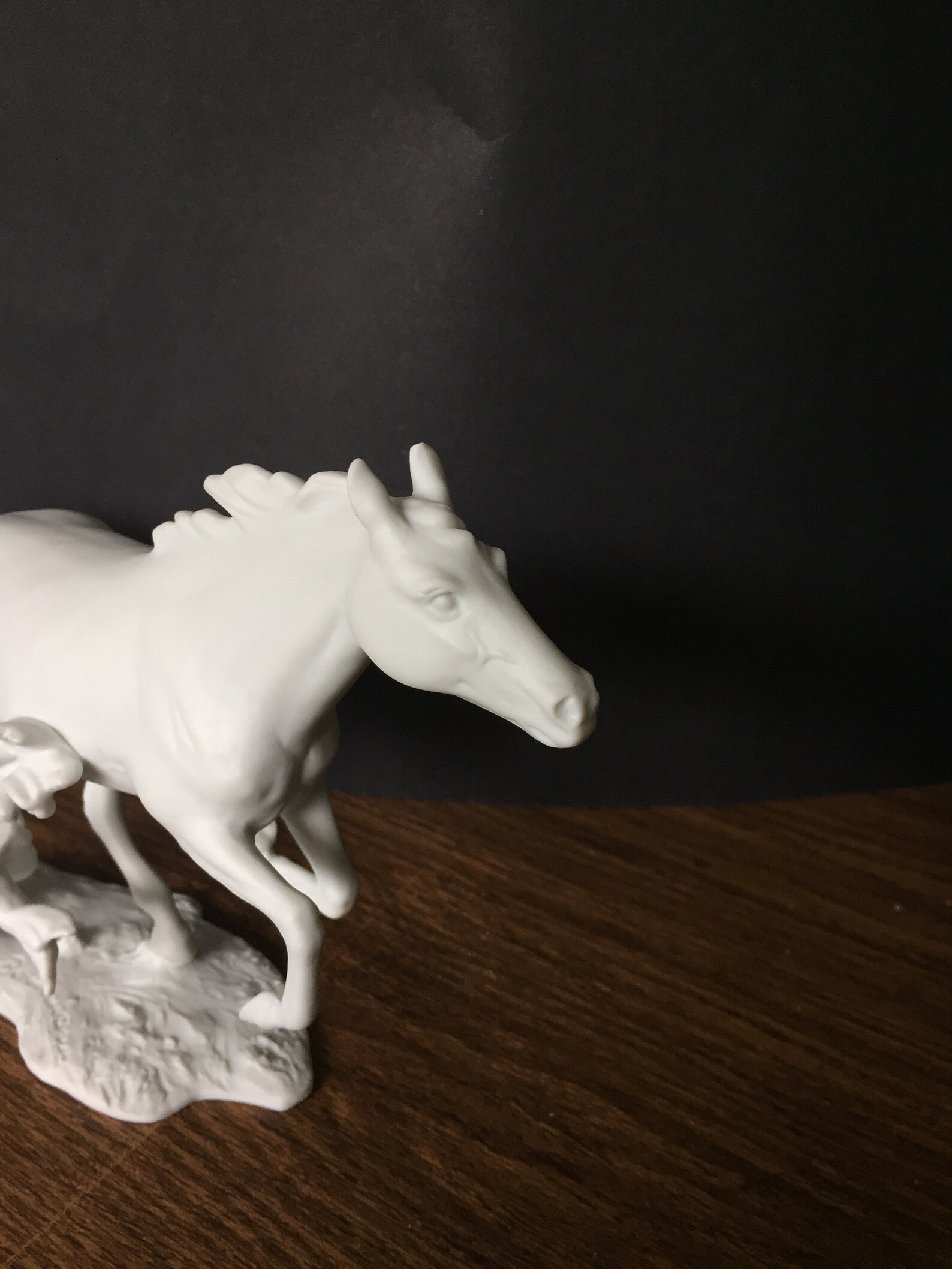 Kaiser Porcelain White Bisque Figurine Horse FINALE G. | Etsy