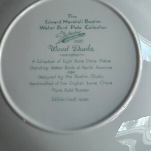 Wood Ducks Water Bird Limited Edition Collector Plate by Edward ...