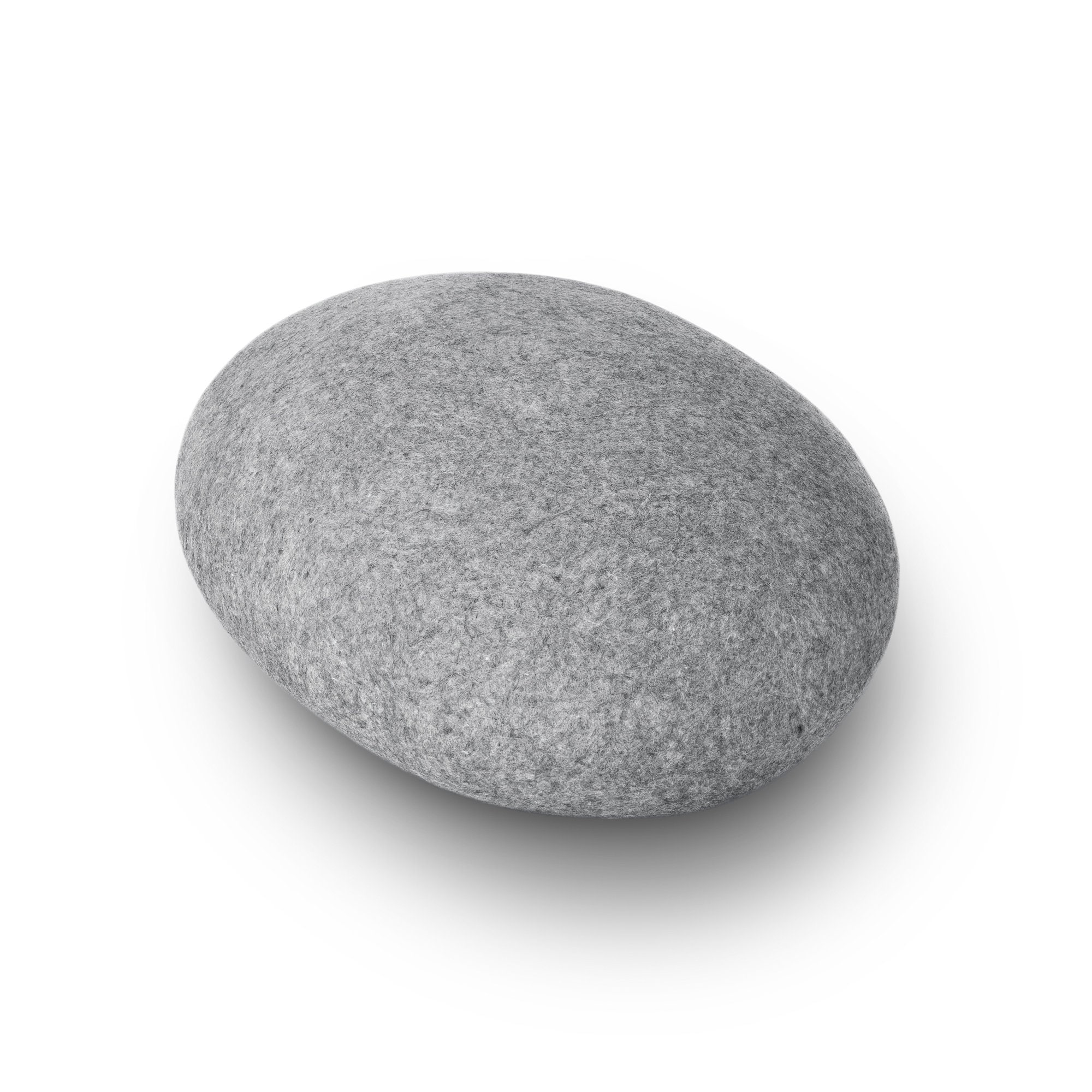 Natural felted wool. Soft stone-pouf. Model Solid. Like real rocks and ...