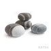 Natural Felted Wool. Soft Stone-poufs. Set 6. Like Real Stones. KATSU ...