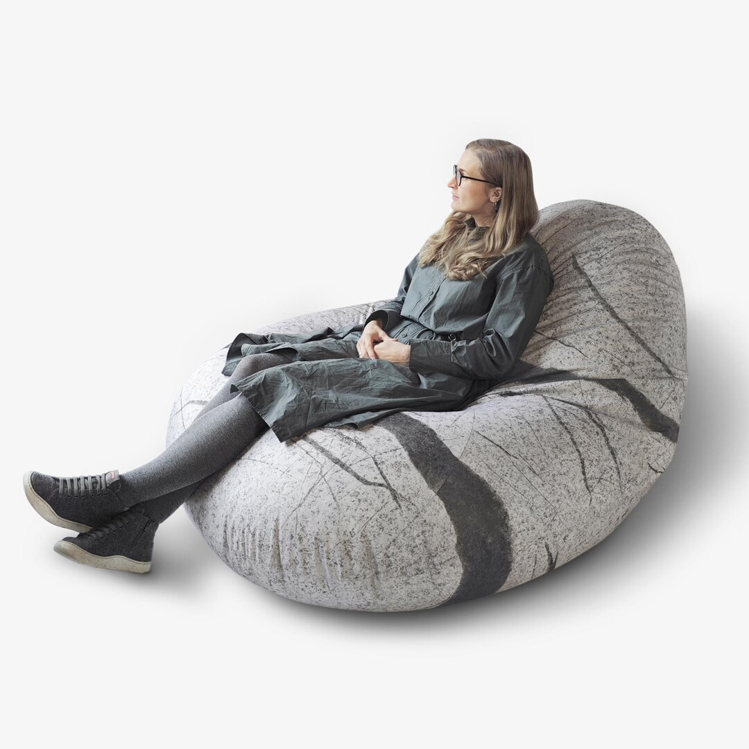 Outdoor Bean-bag Chair KATSU. Model Toscana. Foam Rubber Inside. - Etsy