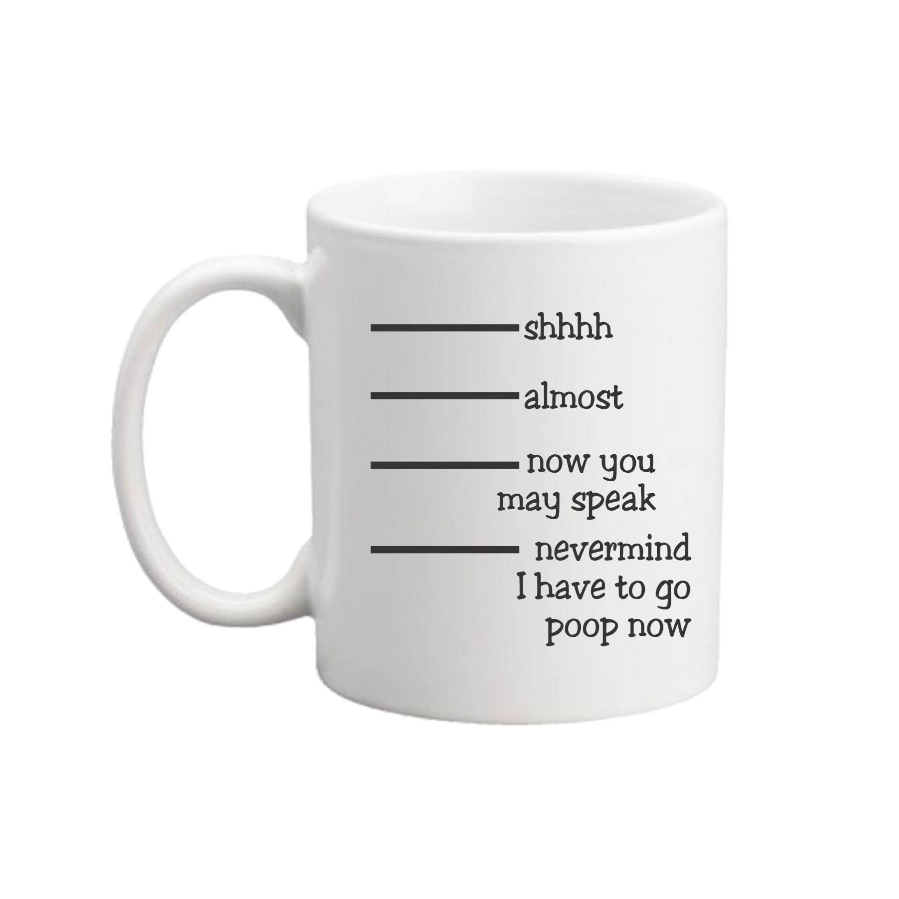 Levels of Speaking Time on 11 Oz Coffee Mug Funny Times of - Etsy