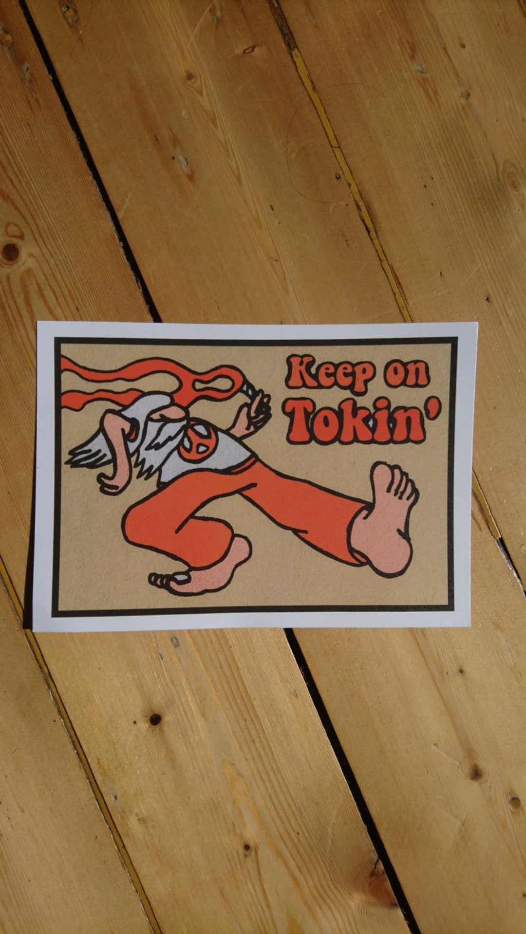 Keep on Tokin' Print - Etsy