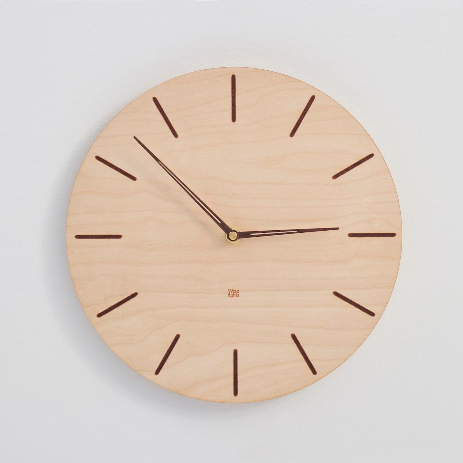 Modern Wood Wall Clock Contemporary Wooden Clock for Wall - Etsy