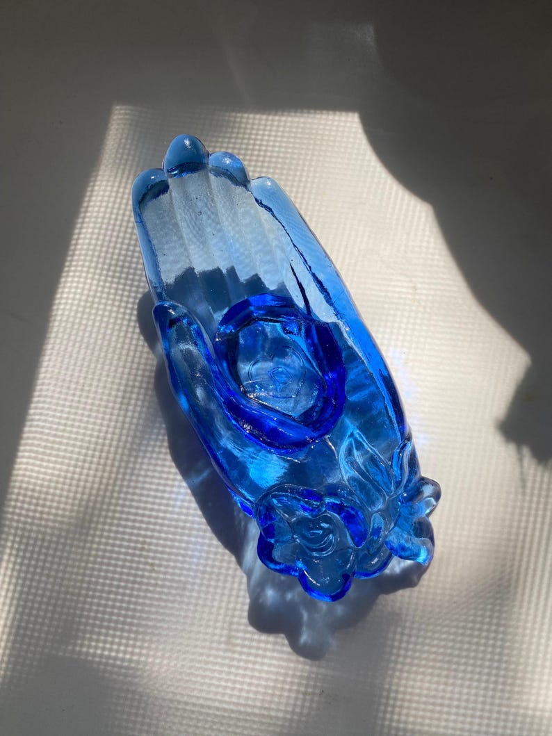 Blue Hand Catch All Tray, Vintage Jewelry Tray, Home Accessories ...