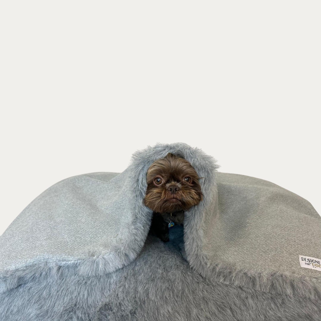 The Doggy Den Bed Luxury Cave Dog Bed Personalised Dog Bed in - Etsy