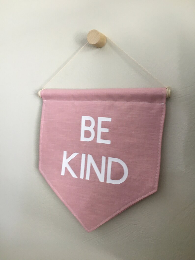 Be Kind Wall Banner - Etsy