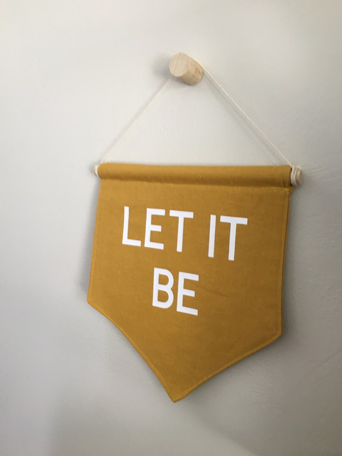 Let It Be Wall Banner | Etsy