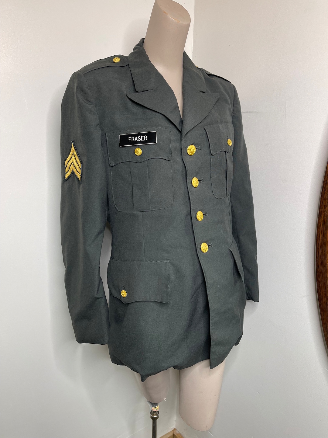Korean War Army Sergeant Dress Uniform Jacket - Etsy