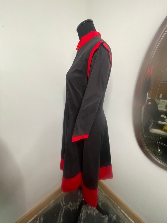1980s Vintage Chinese Inspired Dress - Gem