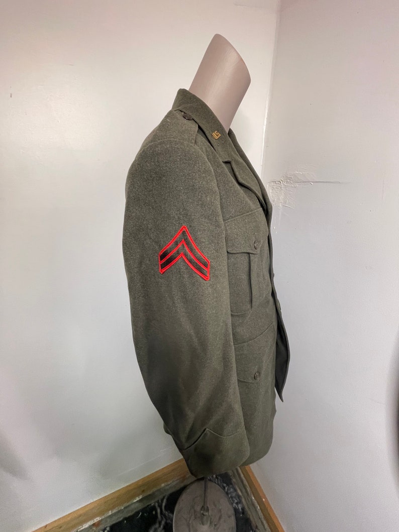 WW2 USMC Corporal Dress Uniform Jacket - Etsy