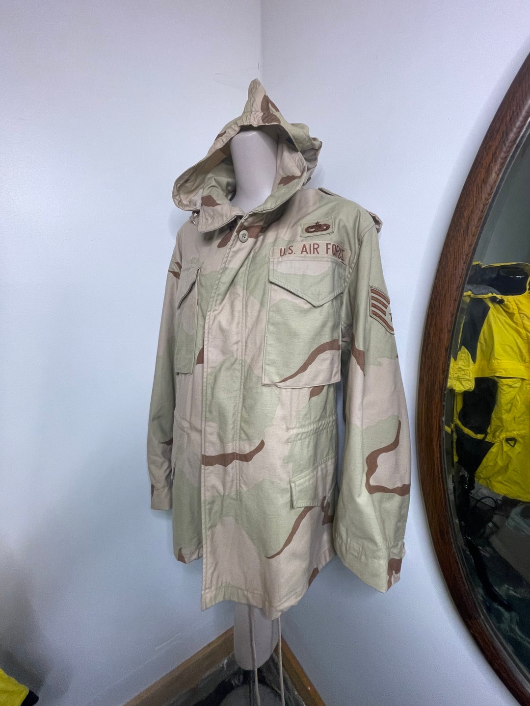 Desert Storm US Air Force Cold Weather Field Desert Camo - Etsy