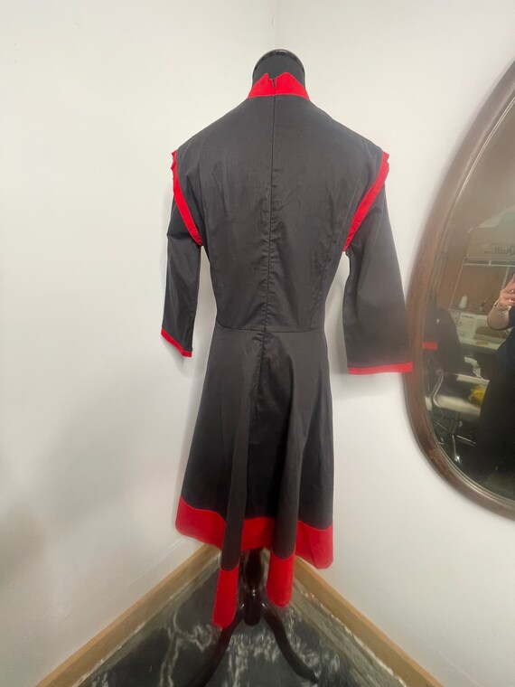 1980s Vintage Chinese Inspired Dress - Gem