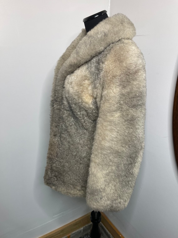 1970s Eddie Bauer Sheepskin Sherpa Fur Coat - Gem