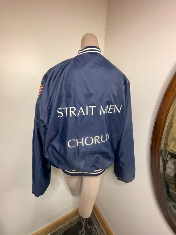 1970s Strait Men Chorus Varsity Choir Jacket - Gem
