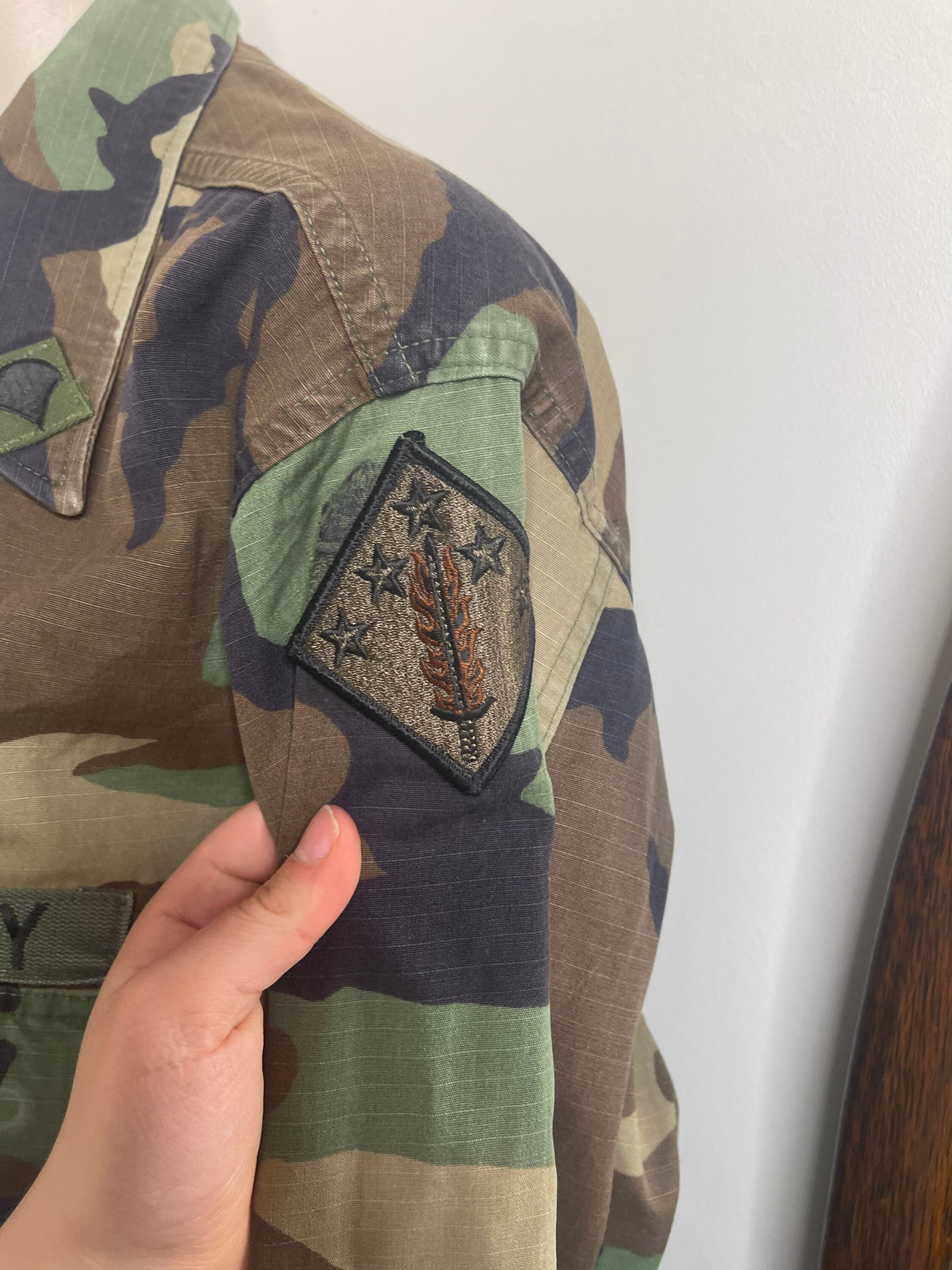 CBRNE 20th Support Command US Army Camo Uniform Jacket - Etsy