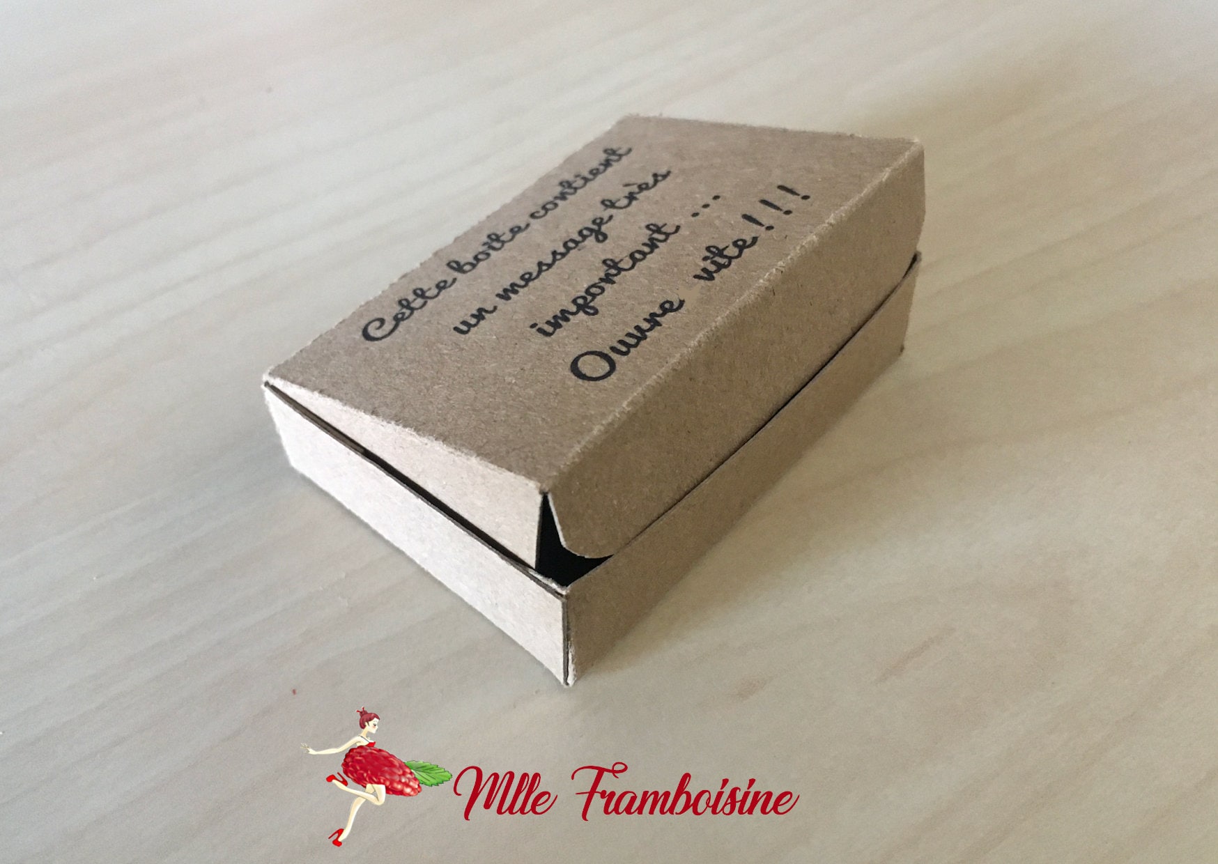 Boite message personnalisé Annonce grossesse demande témoin | Etsy