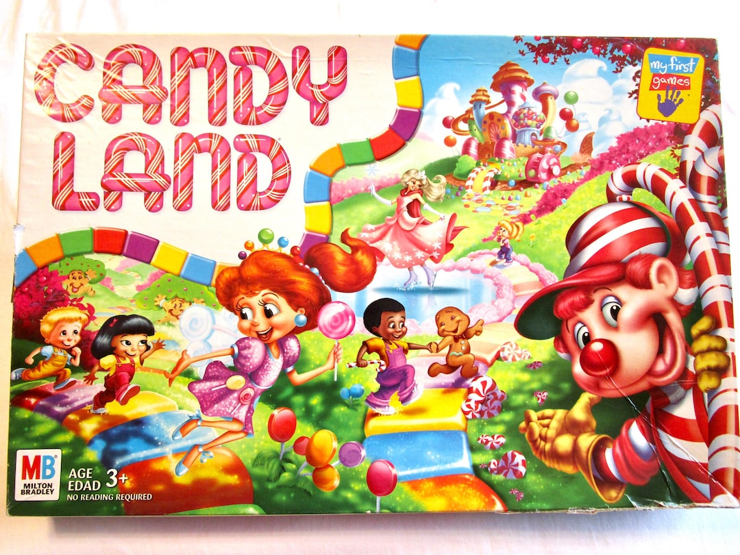 Vintage Candy Land Board Game 2004 Complete Milton Bradley Ages 3-6 ...