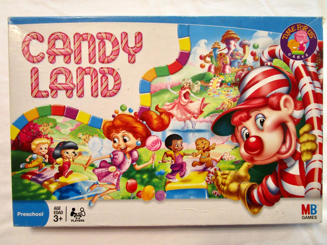 Vintage Candy Land Board Game 2004/ 2005 Complete Milton Bradley Ages 3 ...