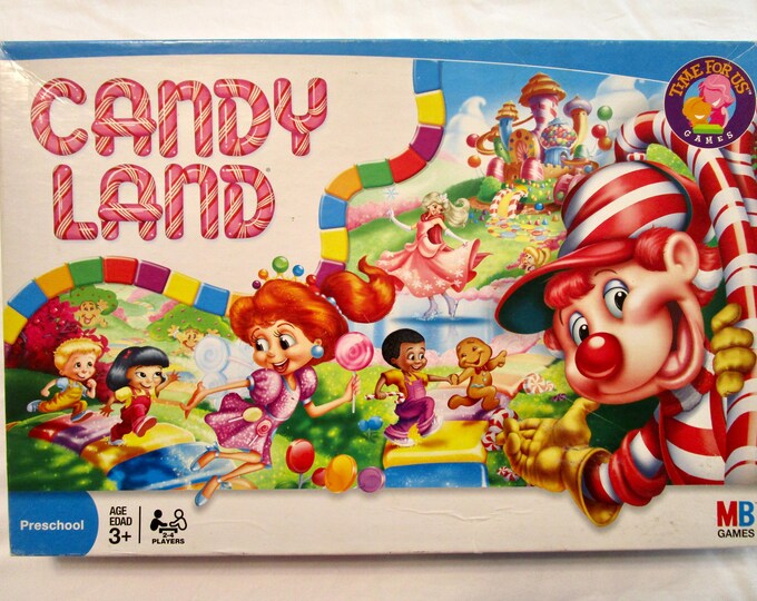 Vintage Candy Land Board Game 2004/ 2005 Complete Milton Bradley Ages 3 ...
