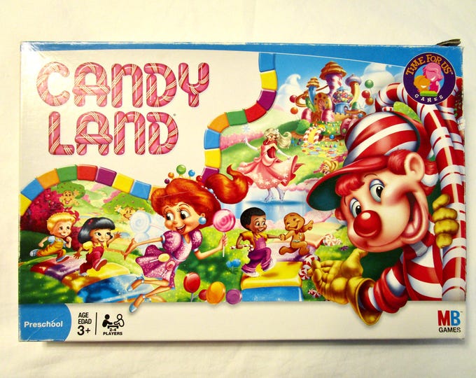 Vintage Candy Land Board Game 2005 Complete Milton Bradley Ages 3-6 ...