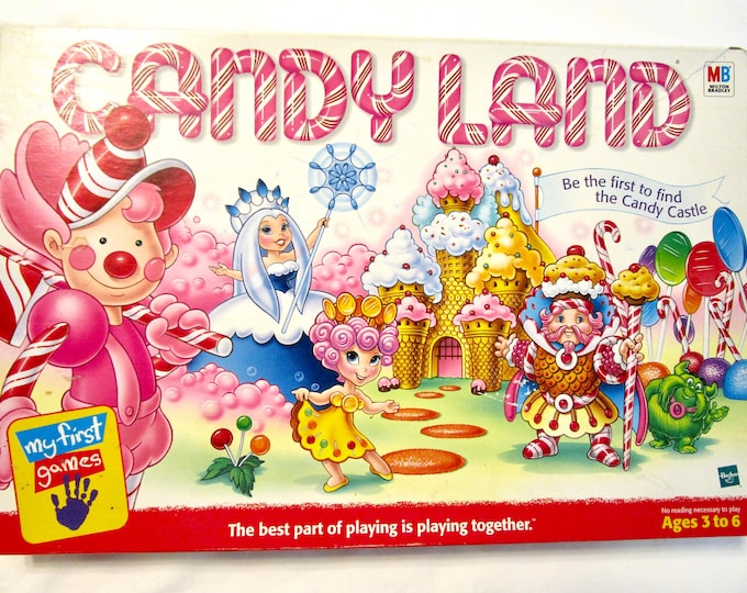 Vintage Candy Land Board Game 1999 Complete Milton Bradley Ages 3-6 ...
