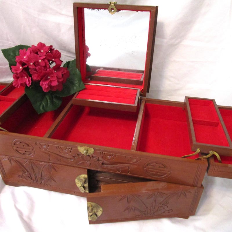 Asian Jewelry Box - Etsy