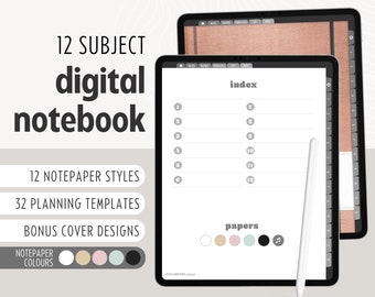 Noteshelf Covers - Etsy