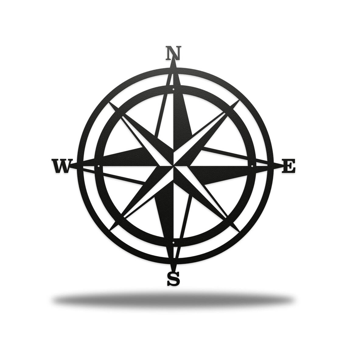 Compass Metal Wall Art | Etsy