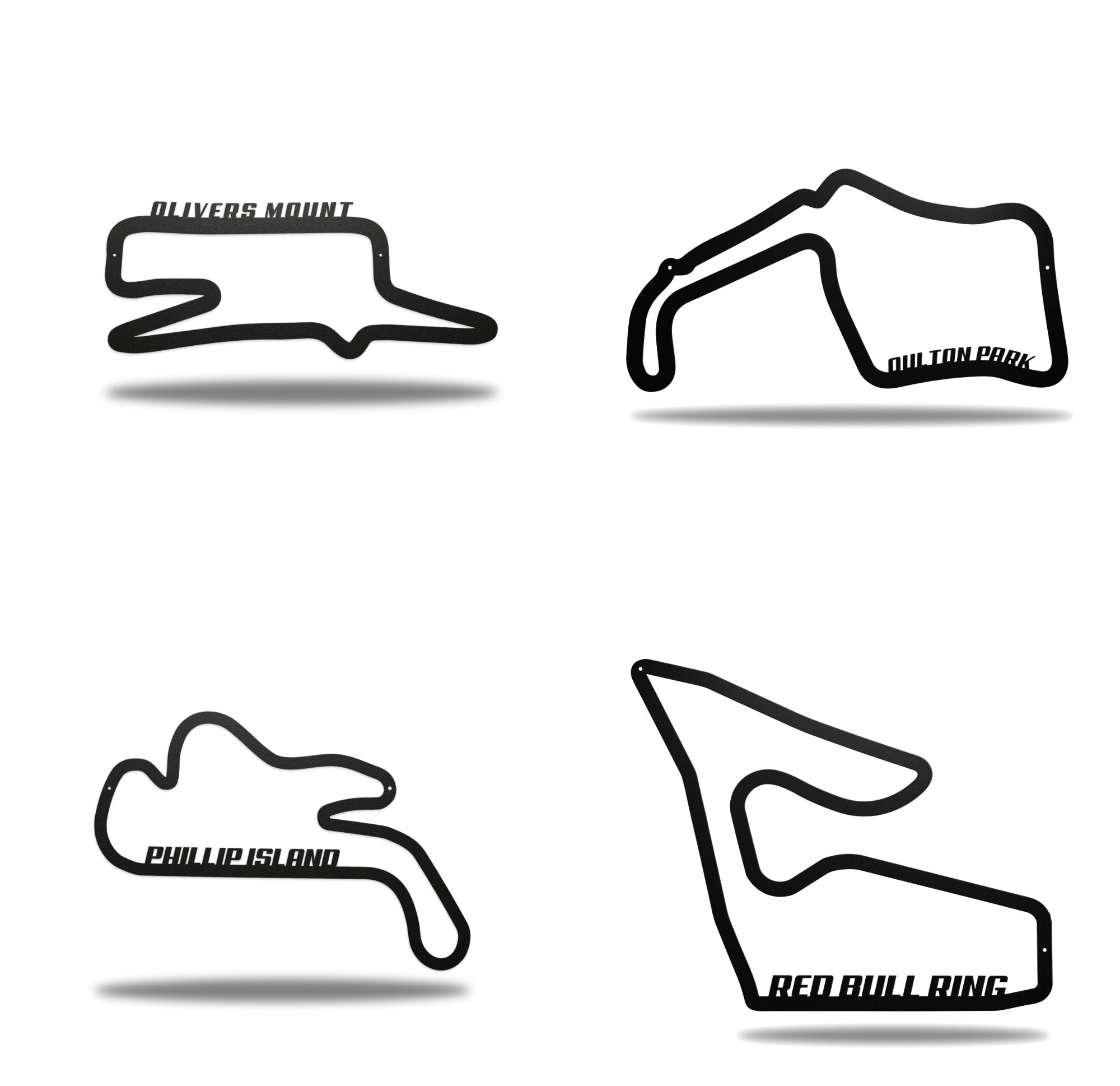 Race Track Outline