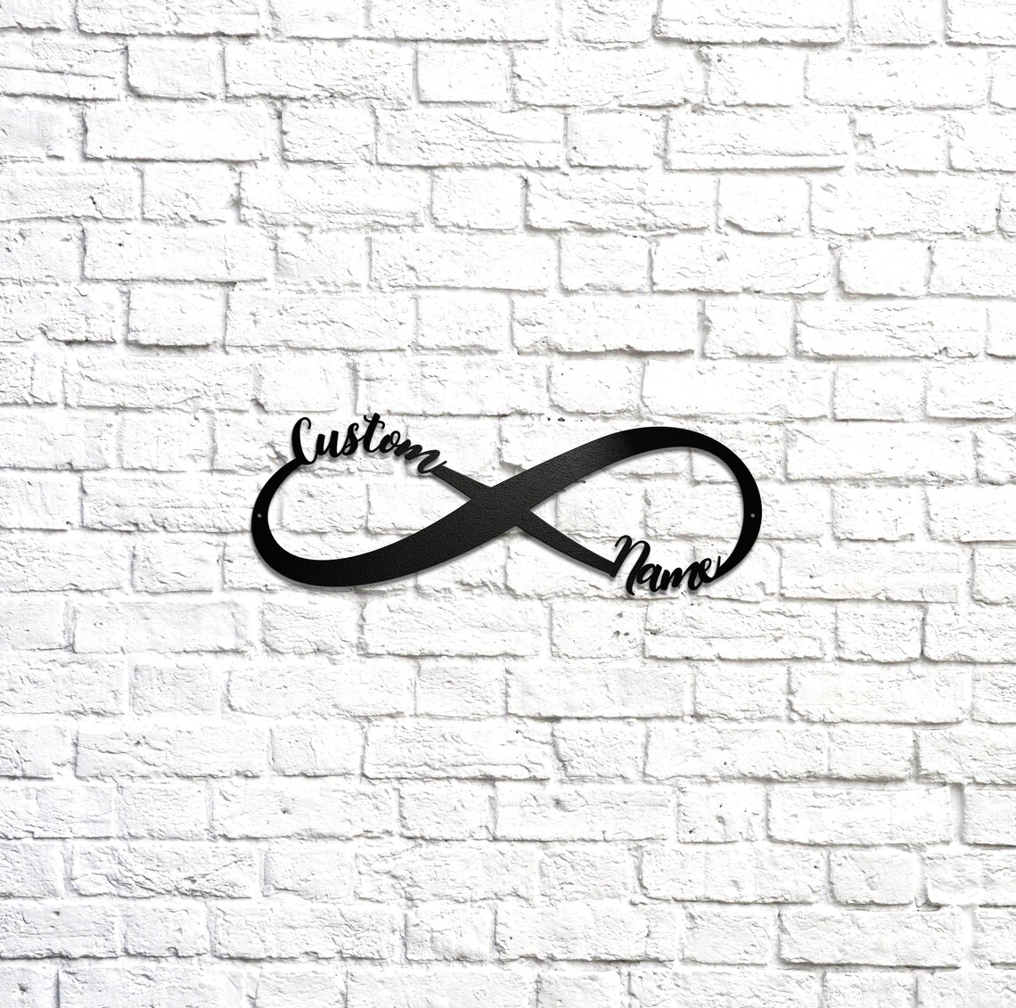 Custom Name Infinity Sign - Etsy UK