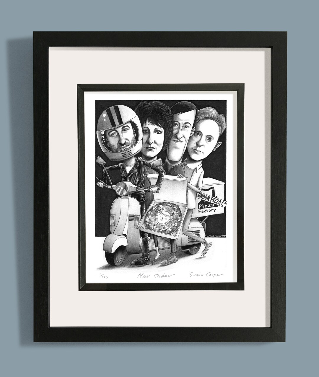 New Order Print. Limited Edition Giclée Print of Original Artwork ...