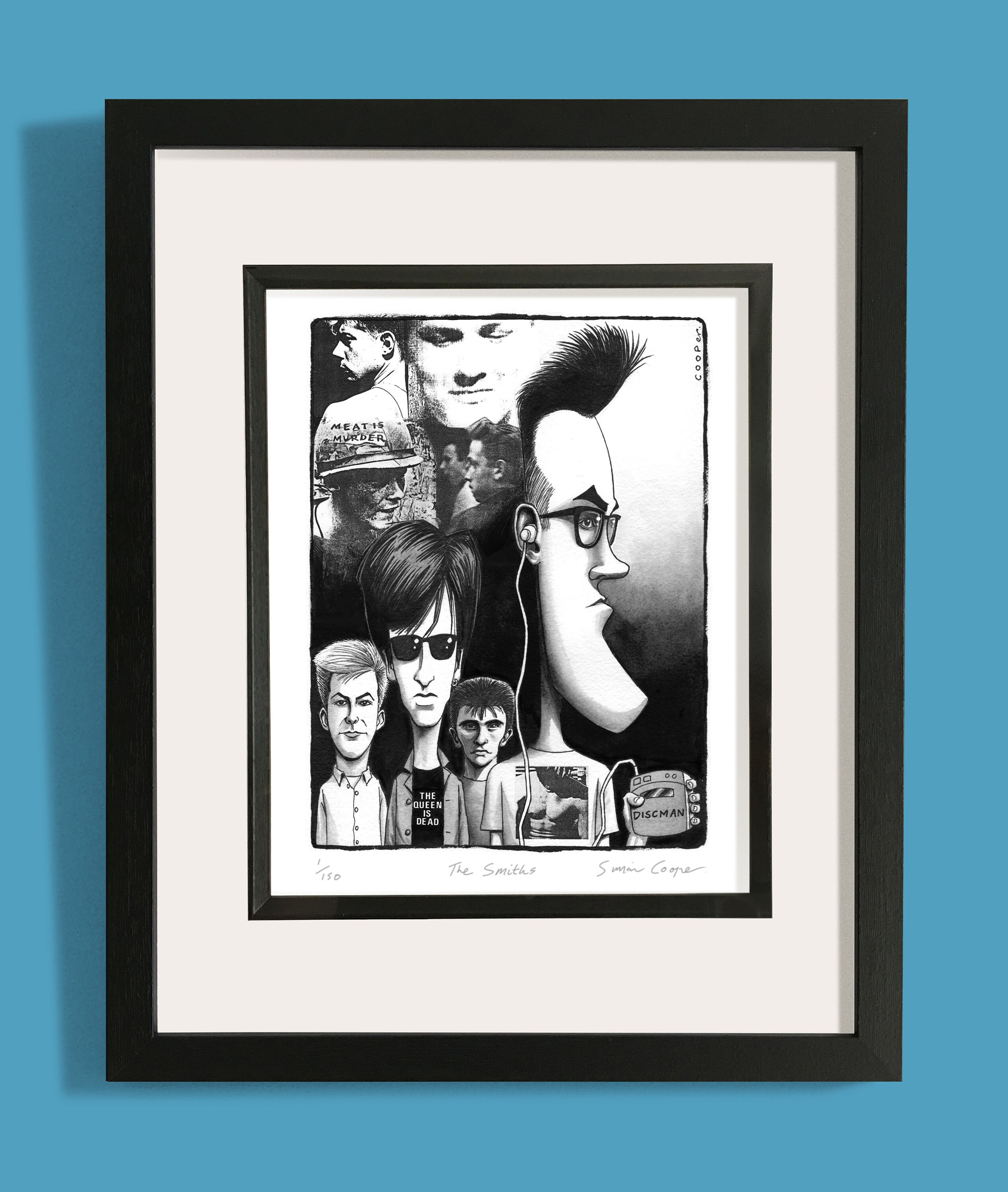 The Smiths Print. Limited Edition Giclée Print of Original Artwork ...