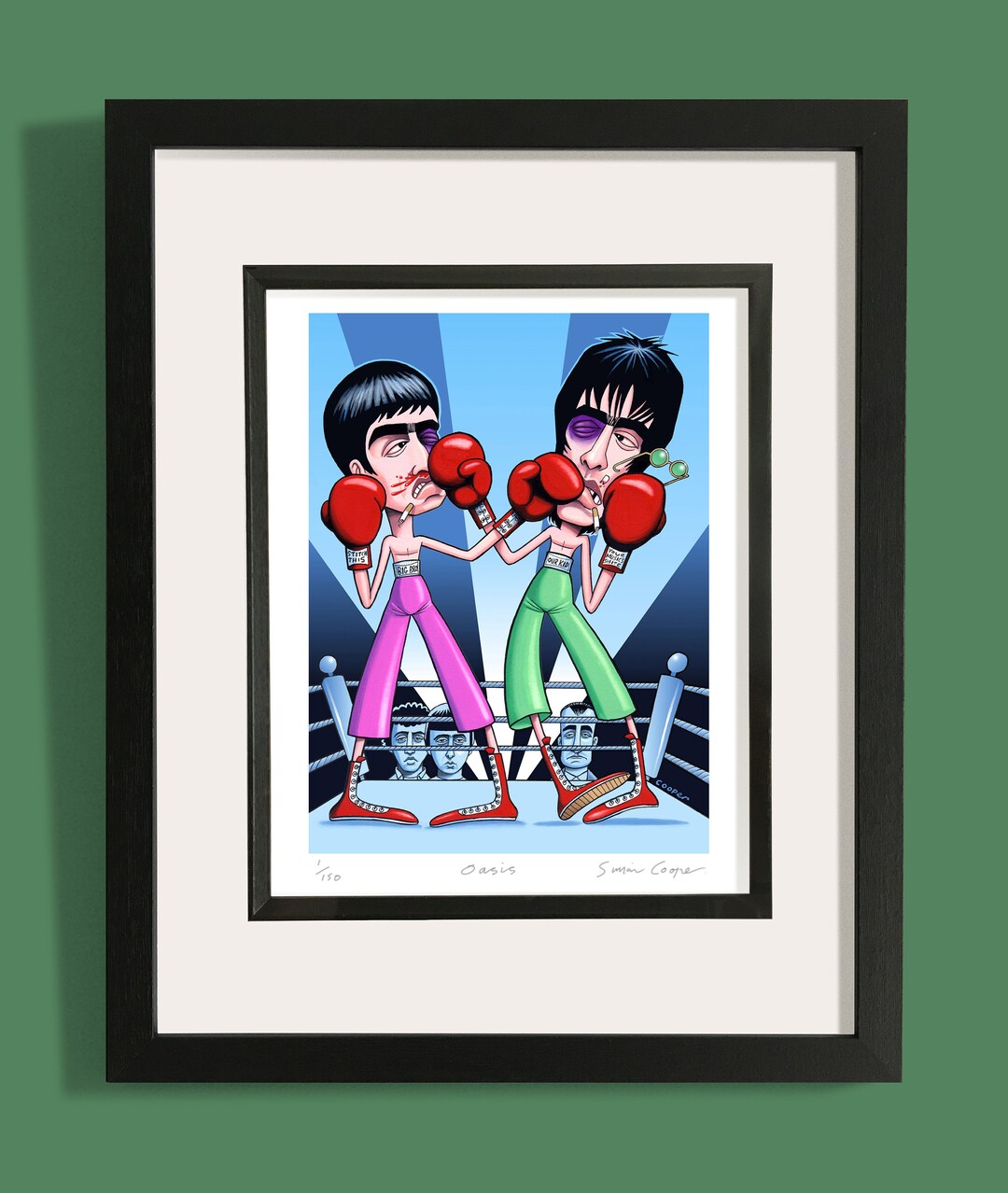 Oasis Print. Limited Edition Giclée Print of Original Artwork ...