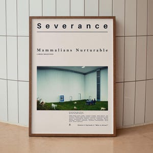 Severance Alternative Poster - Mammalians Nurturable - V2 - S02E03 "who ...
