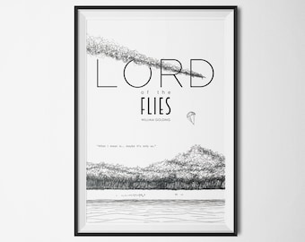 WILLIAM GOLDING - Lord of the Flies - Penguin Paperback Edition - Etsy