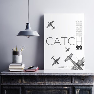 Catch 22 Joseph Heller - Book-movie Poster - Instant Download - Etsy