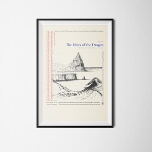 HOTD Art Poster - the Heirs of the Dragon - Funeral of Aemma - Drawing ...