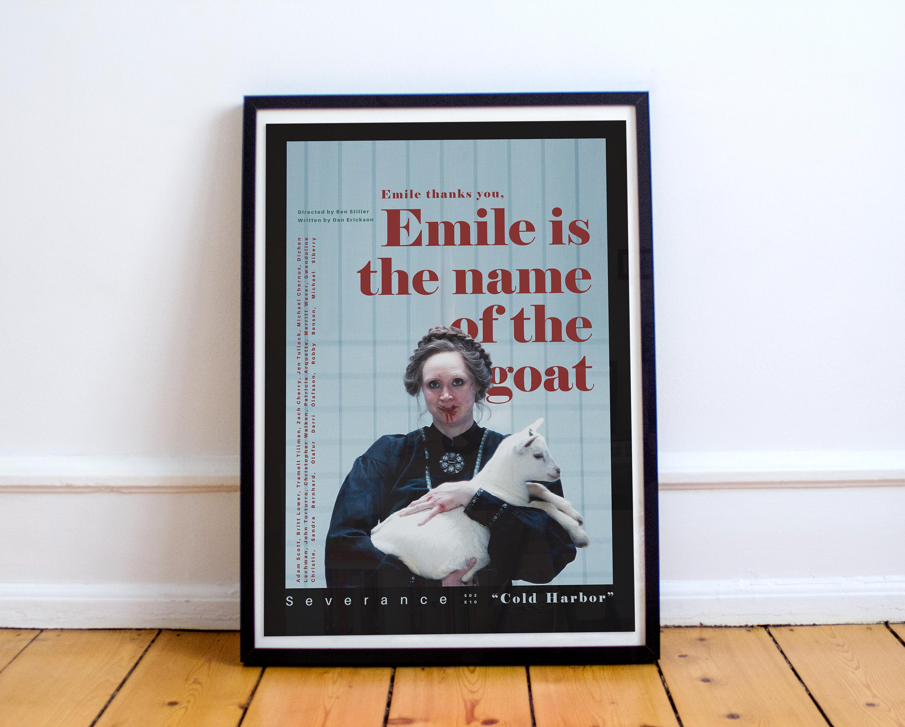 Emile Thanks You - Severance Alternative Poster - S02E10 "cold Harbor ...