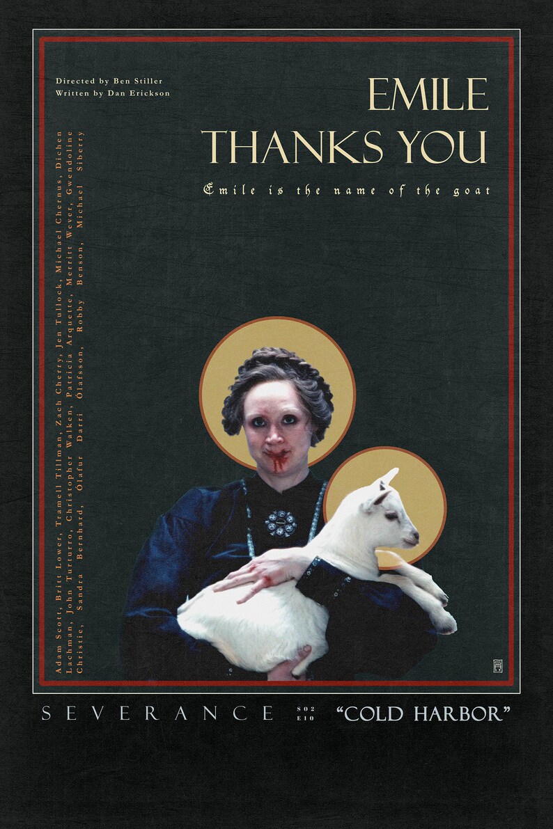 Emile Thanks You - Severance Alternative Poster V2 - S02E10 "cold ...