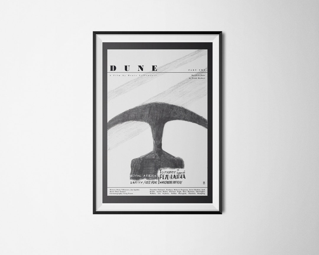 Dune Part Two - Feyd Rautha - Harkonnen Arena Guard Alternative Poster ...