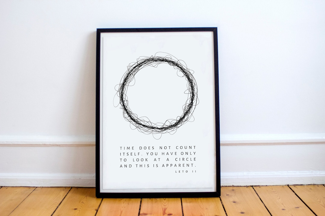 Dune Quote Poster Leto II Quote Chapterhouse: Dune - Etsy
