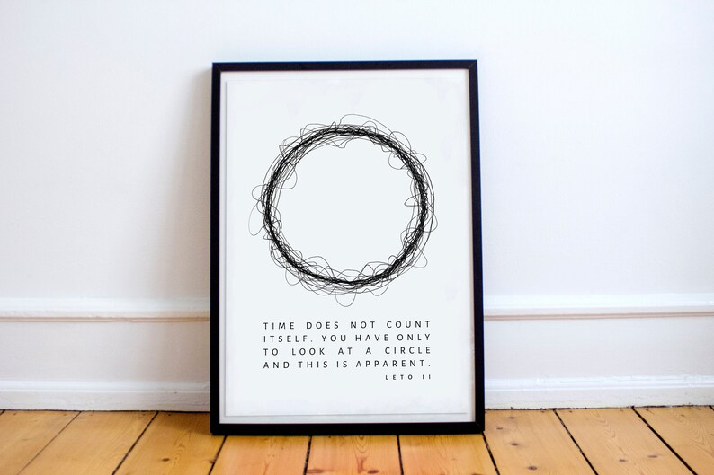 Dune Quote Poster Leto II Quote Chapterhouse: Dune | Etsy