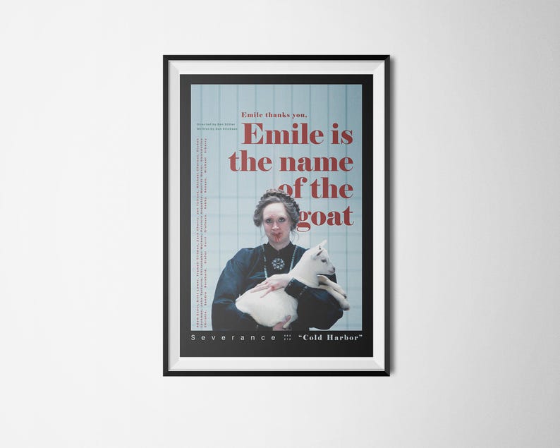 Emile Thanks You - Severance Alternative Poster - S02E10 "cold Harbor ...