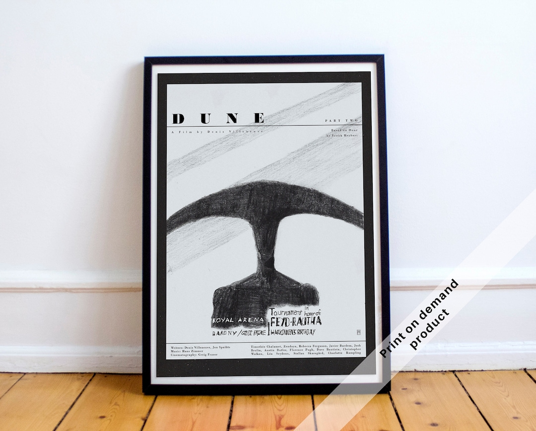 Dune Part Two - Feyd Rautha - Harkonnen Arena Guard Alternative Poster ...