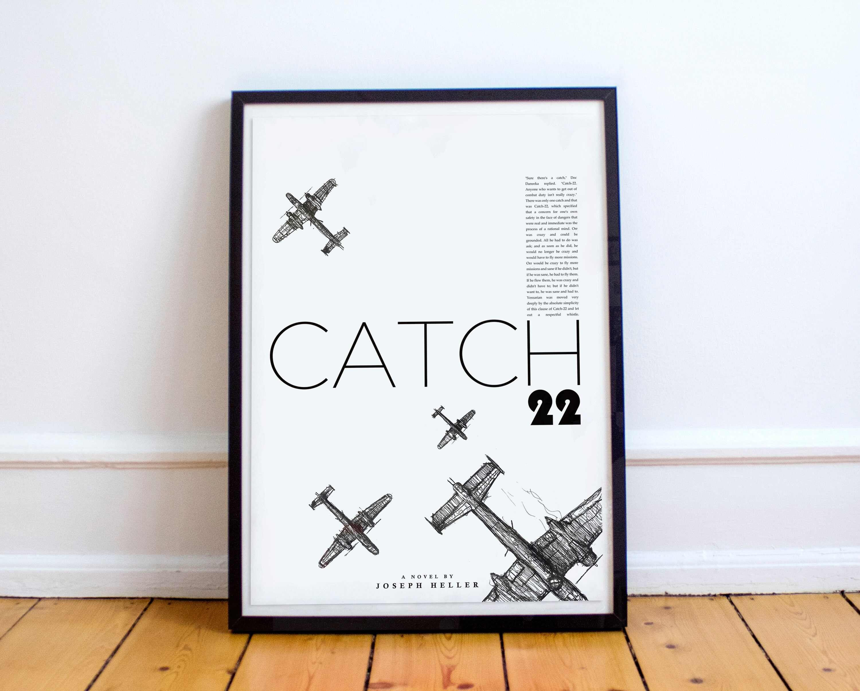 Catch 22 Joseph Heller Book-movie Poster Instant Download | Etsy
