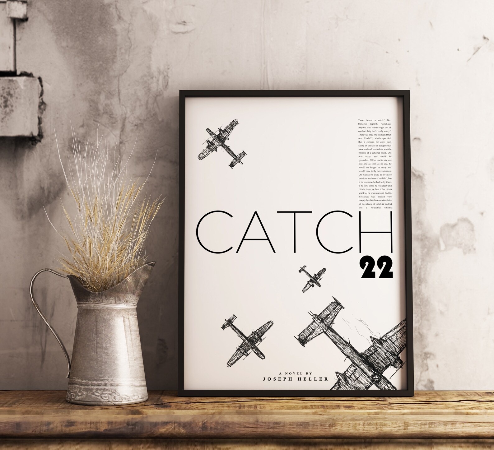 Catch 22 Joseph Heller Book-movie Poster Instant Download | Etsy